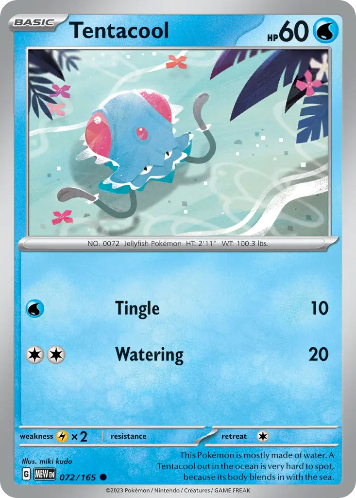 Tentacool - TCG Codex