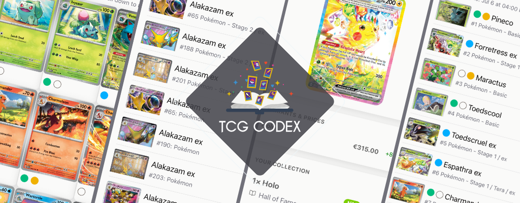 TCG Codex Mobile - TCG Codex